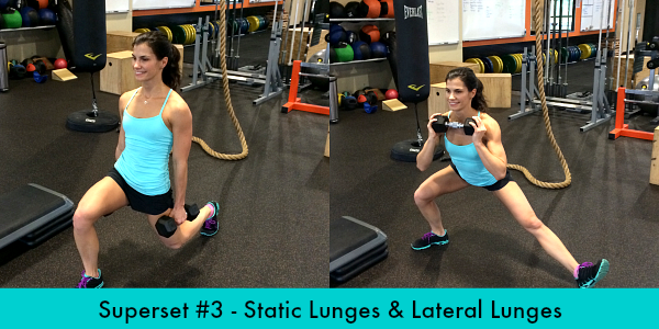 Total Body Dumbbell Superset Workout - Peanut Butter Runner