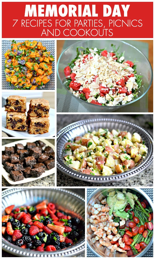 7 Memorial Day Recipes for Parties, Picnics and Cookouts